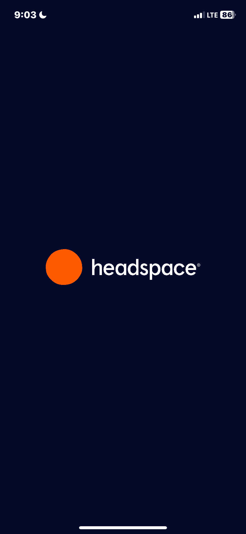 Headspace Onboarding flow